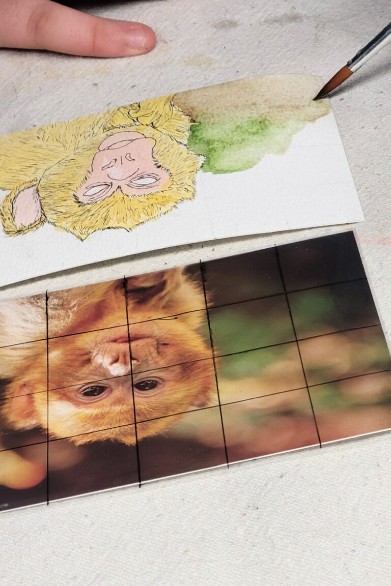 Grid Art Project for Kids • Kids Activities Blog