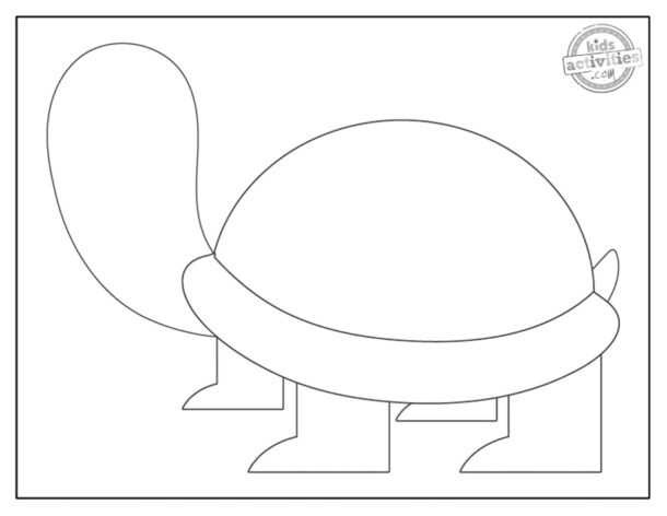 Adorable Turtle Template To Print | Kids Activities Blog