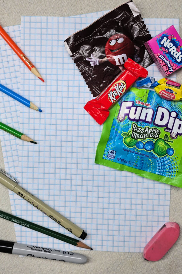 Candy Pixel Art Project for Kids • Kids Activities Blog