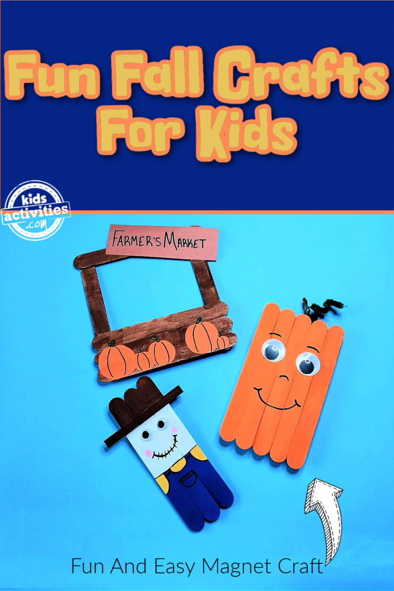 Magnetic Fall Craft For Kids | Kids Activities Blog