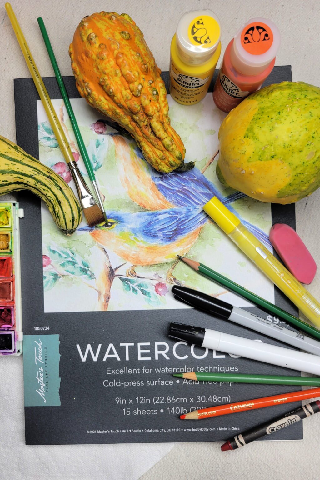 Fall Still Life Art Project for Kids • Kids Activities Blog