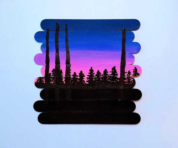 Decorative Popsicle Stick Art For Kids | Kids Activities Blog