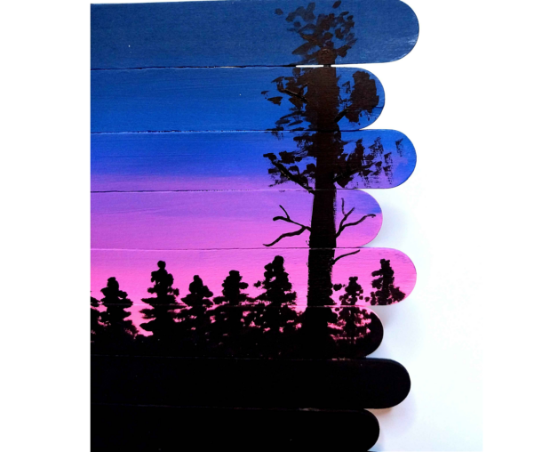 Decorative Popsicle Stick Art For Kids | Kids Activities Blog