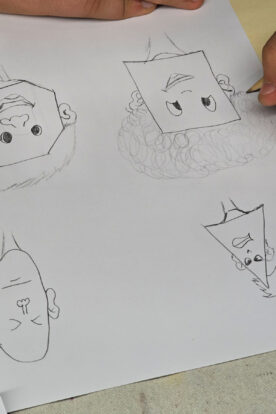 Drawing Cartoon Faces Art Project for Kids • Kids Activities Blog