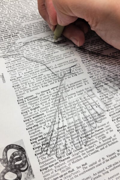 Dictionary Page Art Project for Kids • Kids Activities Blog