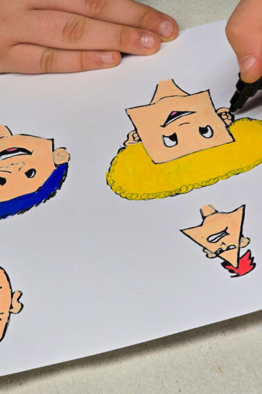 Drawing Cartoon Faces Art Project for Kids • Kids Activities Blog ...