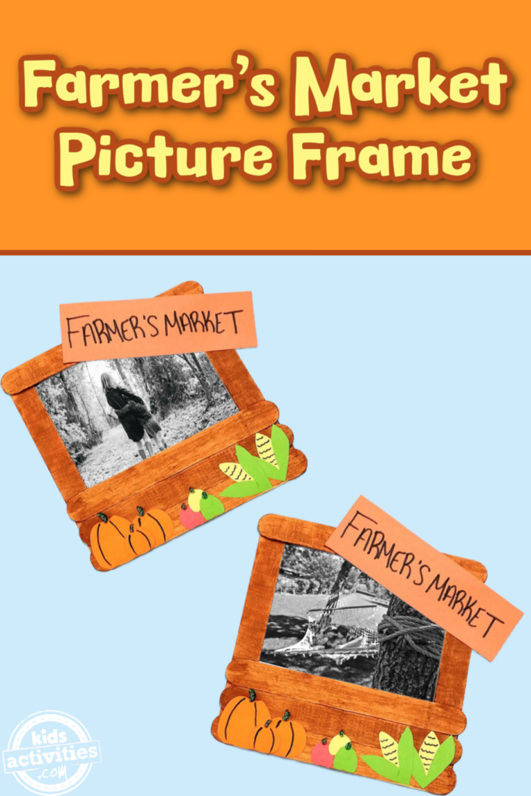 DIY Fall Picture Frame Craft For Kids – ParentingBest.com