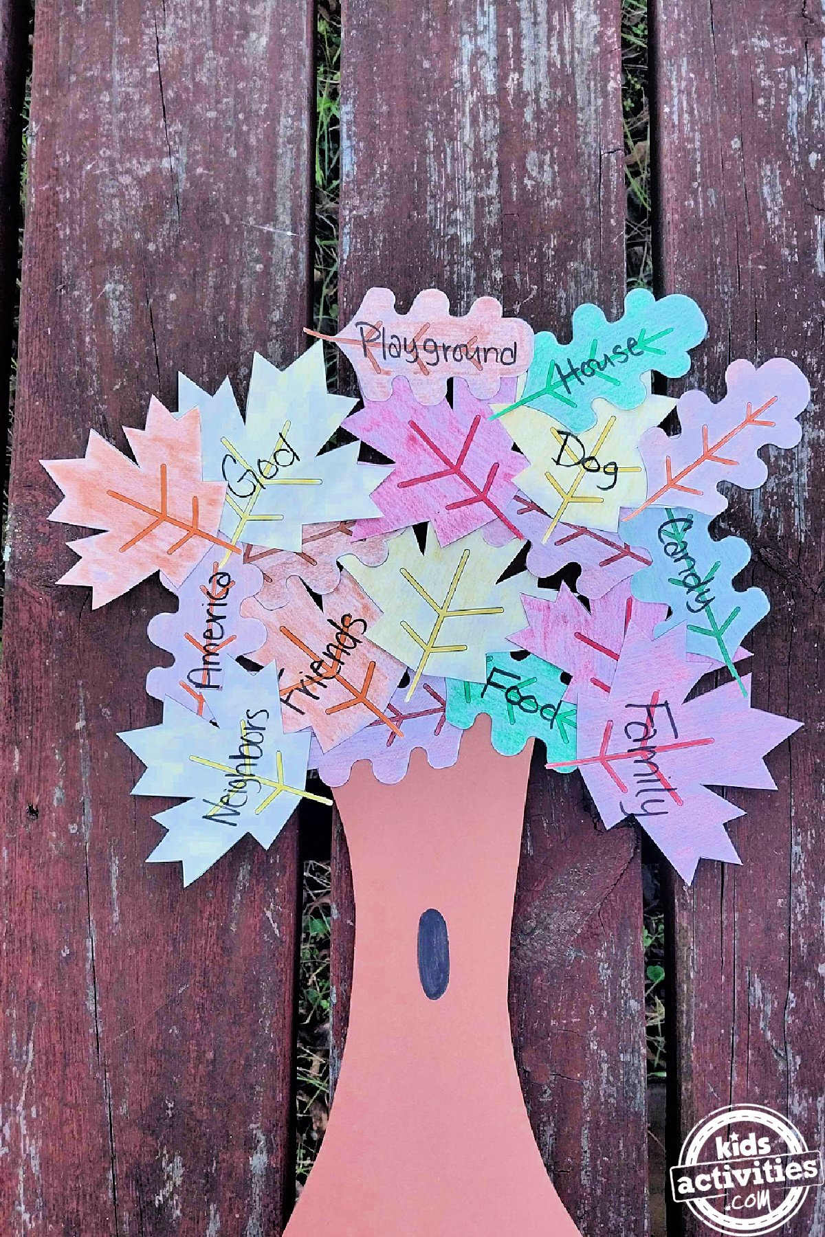 Thankful Tree Craft Ideas Thanksgiving Thankful Tree Craft For Kids