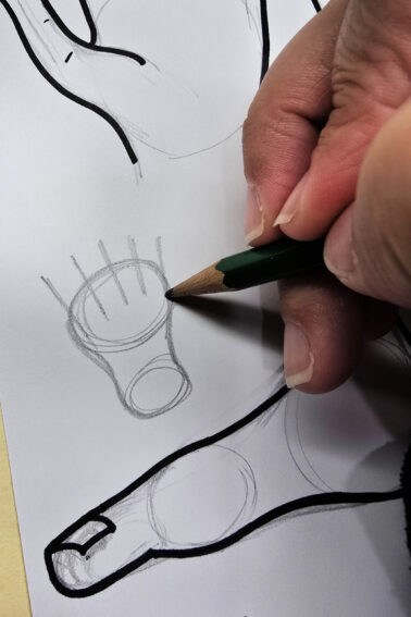 Drawing Cartoon Hands and Feet Art Project for Kids • Kids Activities Blog