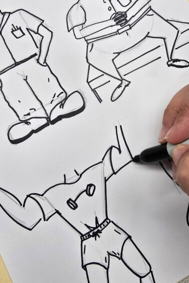 Drawing Cartoon Figures Art Project for Kids • Kids Activities Blog ...
