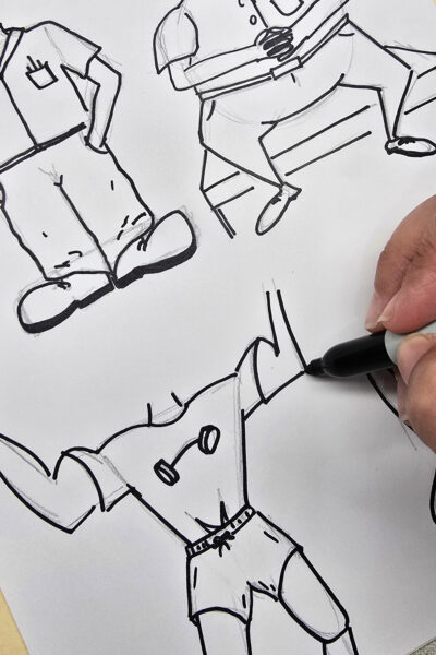 Drawing Cartoon Figures Art Project for Kids • Kids Activities Blog