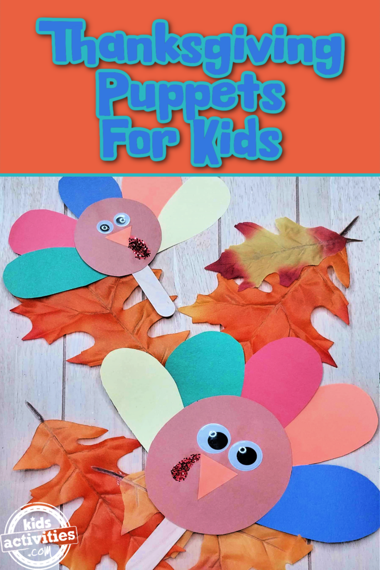 Festive Turkey Puppet Craft For Kids – ParentingBest.com