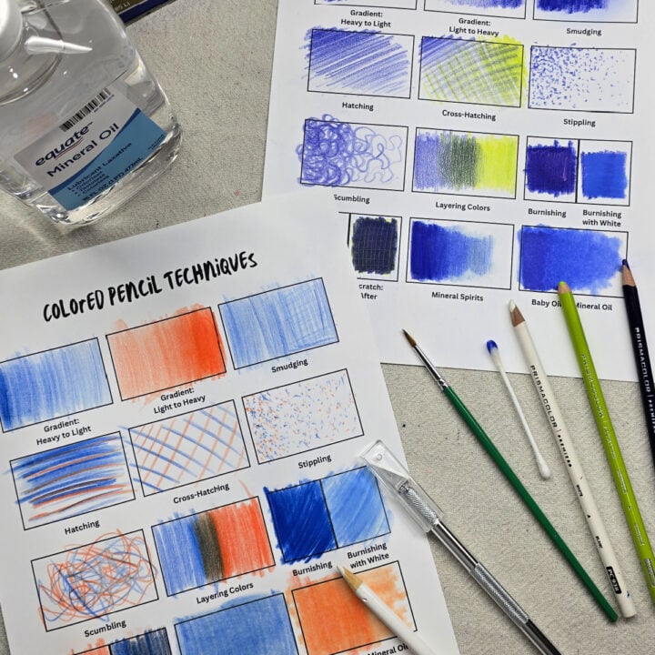 Colored Pencil Instruction 7 Cool Colored Pencil Techniques To Teach