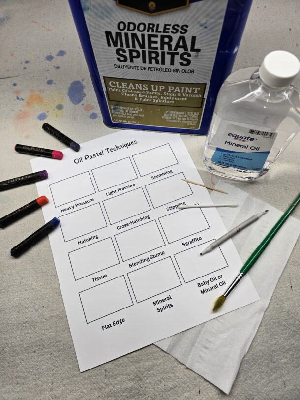 Oil Pastel Techniques Art Project for Kids • Kids Activities Blog