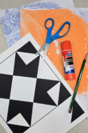 Scrap Paper Quilt Square Art Project for Kids • Kids Activities Blog