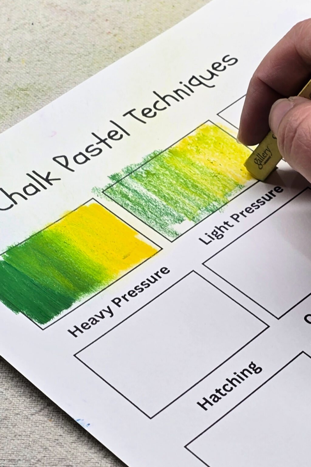Chalk Pastel Techniques Art Project for Kids • Kids Activities Blog