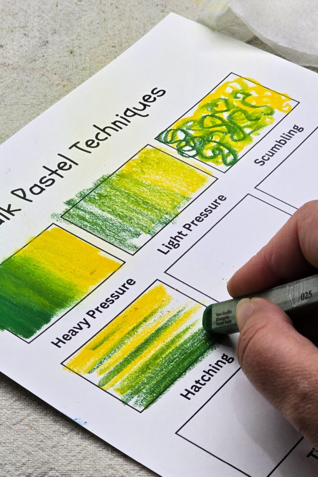 Chalk Pastel Techniques Art Project for Kids • Kids Activities Blog