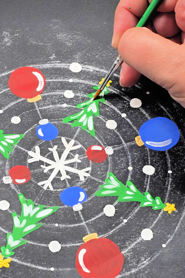 Christmas Mandala Art Project for Kids • Kids Activities Blog