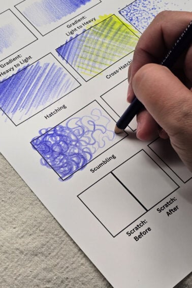 Colored Pencil Techniques Art Project for Kids • Kids Activities Blog