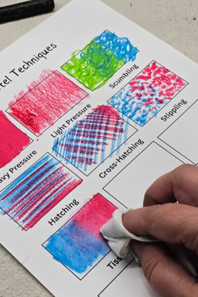 Oil Pastel Techniques Art Project for Kids • Kids Activities Blog
