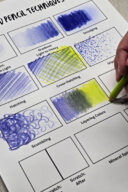 Colored Pencil Techniques Art Project for Kids • Kids Activities Blog