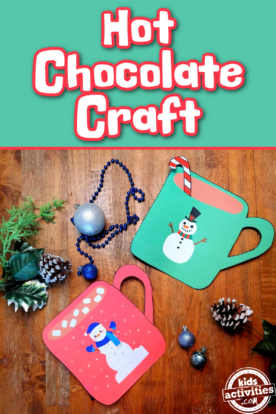 Cute Paper Hot Chocolate Craft | Kids Activities Blog