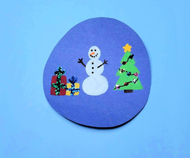 Paper Snow Globe Craft For Kids – ParentingBest.com