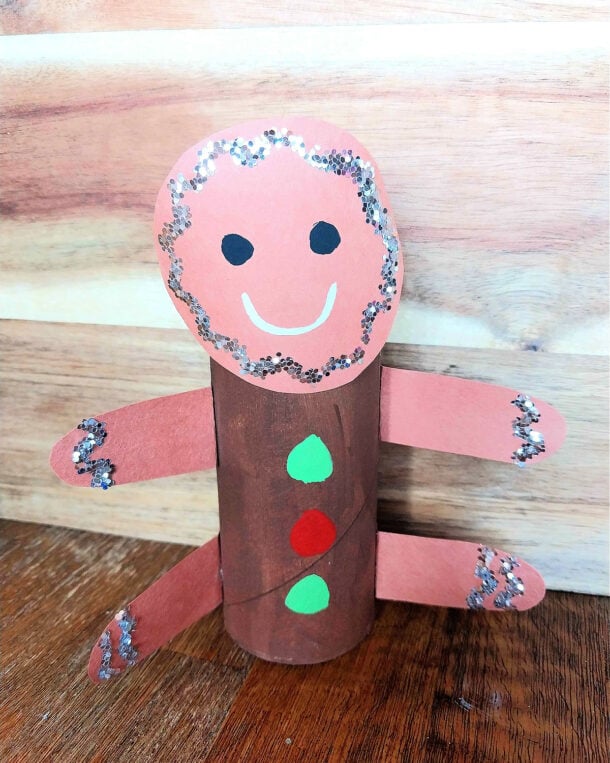 Festively Fun Gingerbread Man Craft For Kids | Kids Activities Blog
