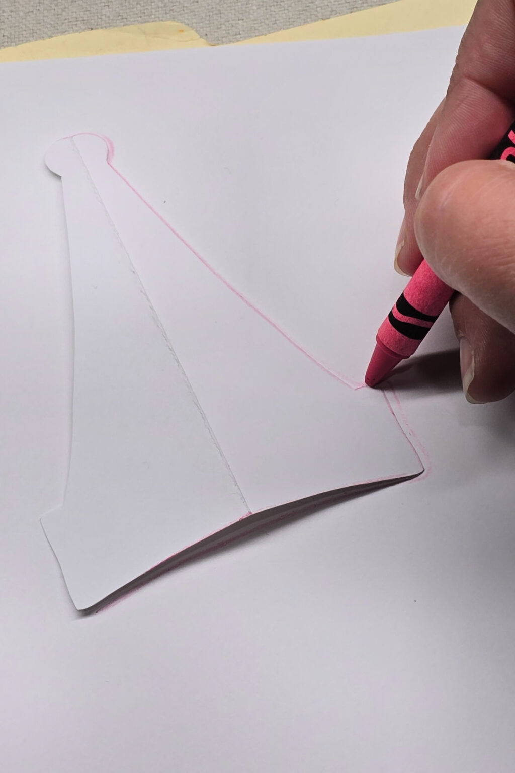 Layered Winter Shapes Art Project for Kids • Kids Activities Blog