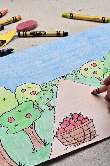 Triangle Composition Art Project for Kids • Kids Activities Blog