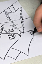Winter Drawing with Dimension Art Project for Kids • Kids Activities Blog