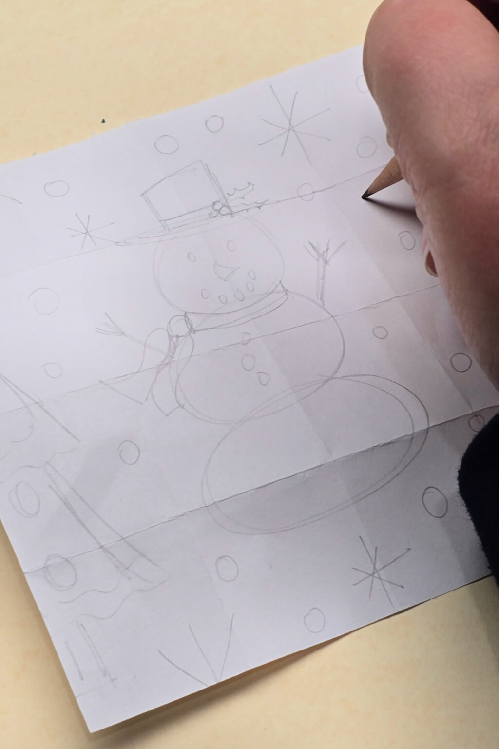 Festive Repeating Pattern Art Project for Kids • Kids Activities Blog