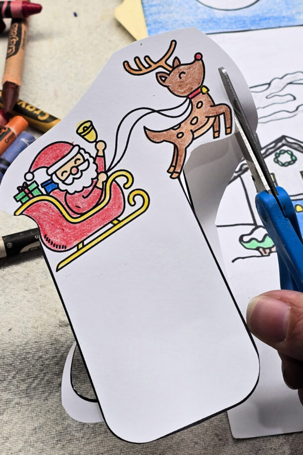 Winter Drawing with Dimension Art Project for Kids • Kids Activities Blog