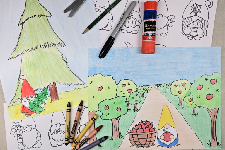 Triangle Composition Art Project for Kids • Kids Activities Blog