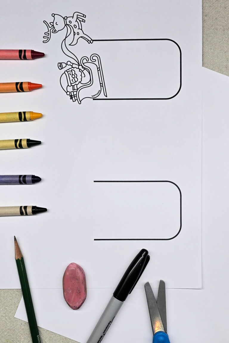 Winter Drawing with Dimension Art Project for Kids • Kids Activities Blog