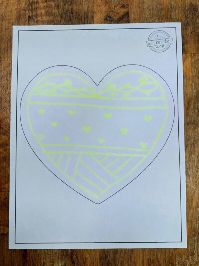 Valentine's Day Crayon Resist Art Project For Kids | Kids Activities Blog