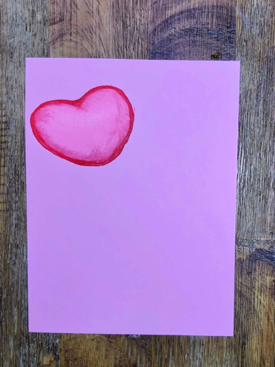 Handmade Valentine's Cards Using Watercolors | Kids Activities Blog
