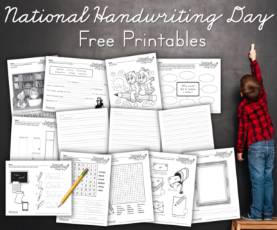 Great Writing Printables and Activities For National Handwriting Day ...