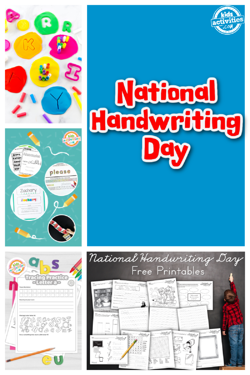 Great Writing Printables and Activities For National Handwriting Day ...