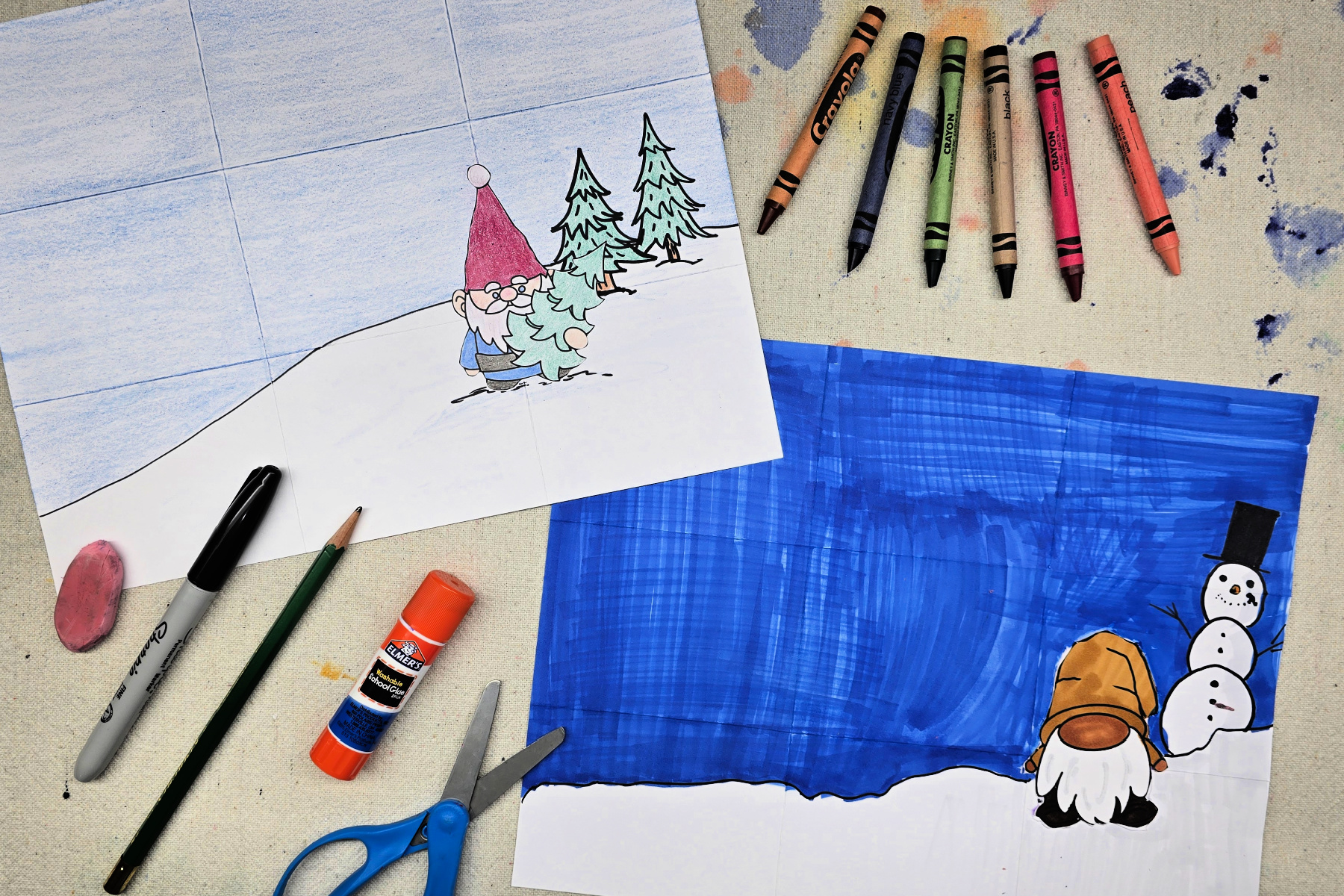 Rule Of Thirds Composition Art Project For Kids Kids Activities Blog