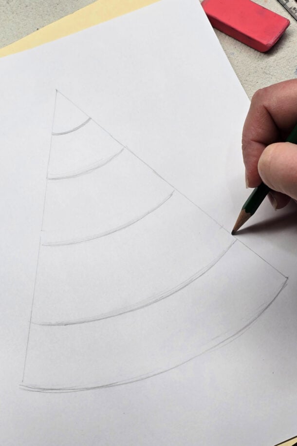 Drawing 3D Shape Segments Art Project for Kids • Kids Activities Blog