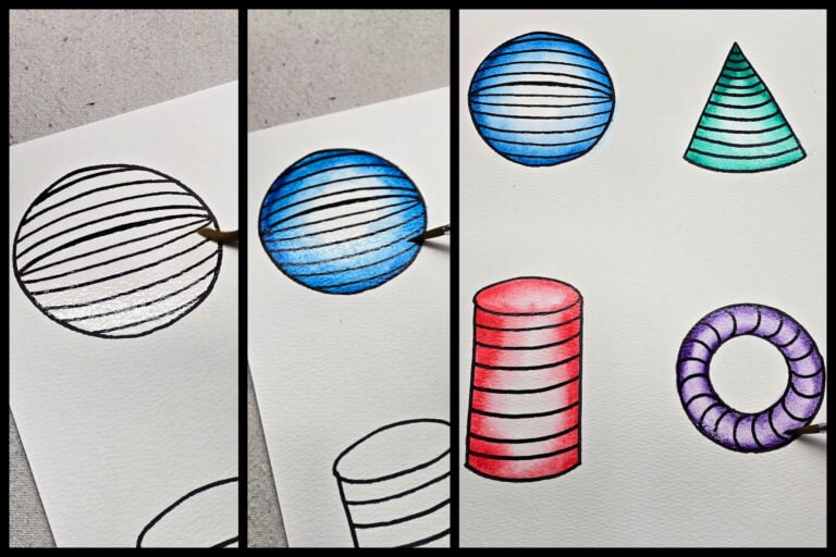 3D Shapes and Form Art Project for Kids • Kids Activities Blog