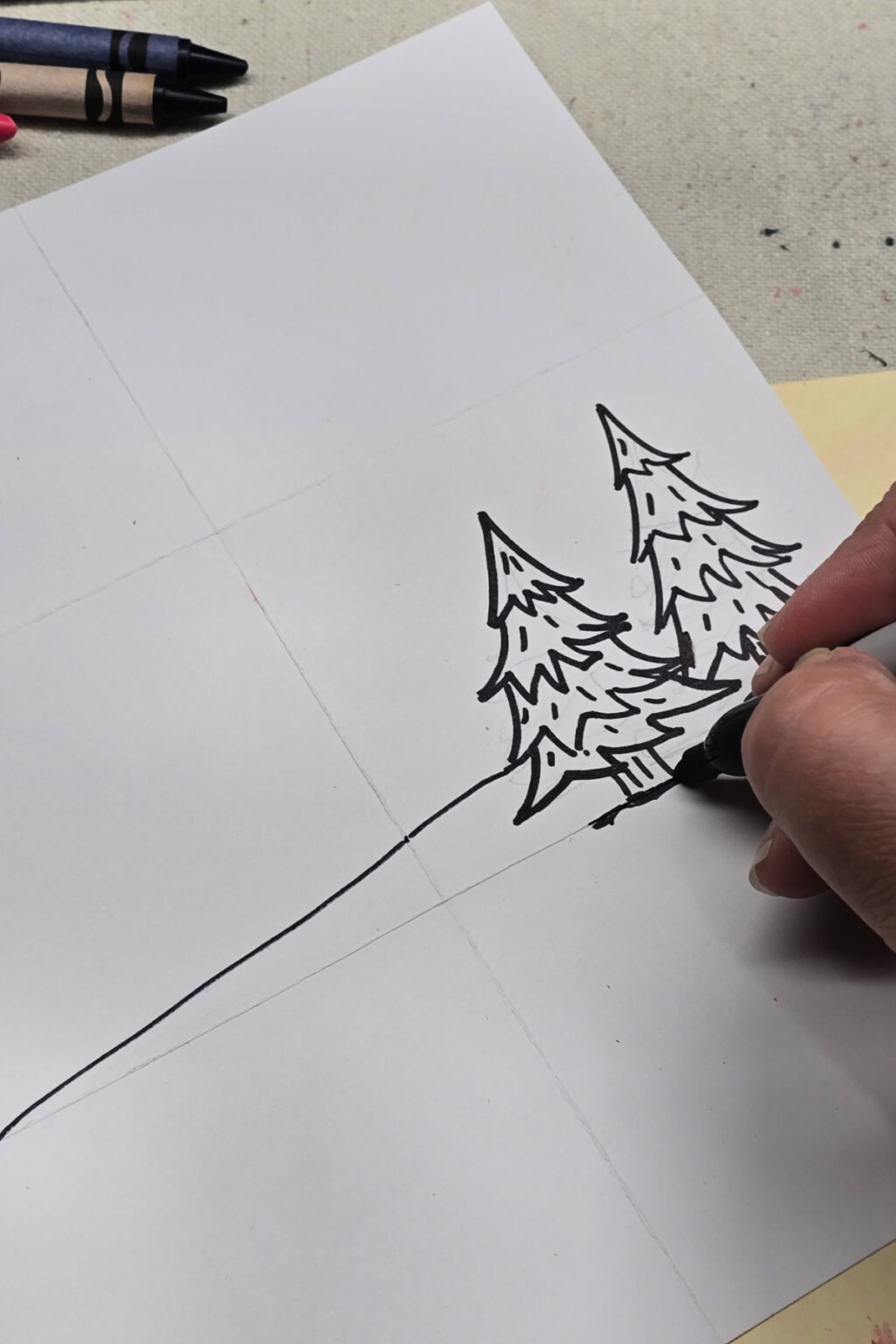 Rule of Thirds Composition Art Project for Kids • Kids Activities Blog