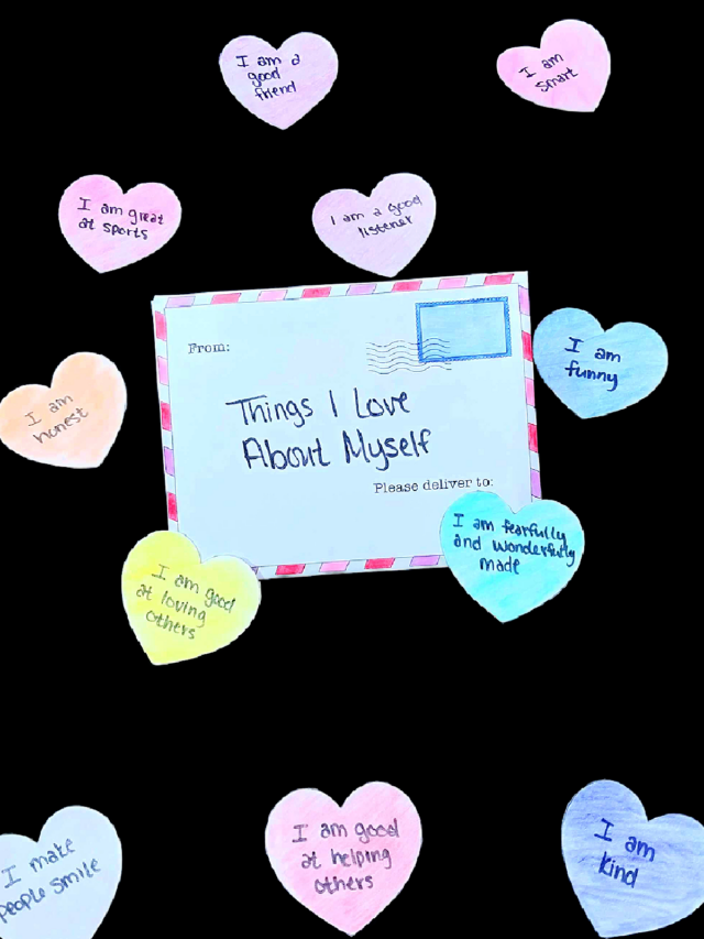 What I Love About Myself Craft For Kids Kids Activities Blog ...