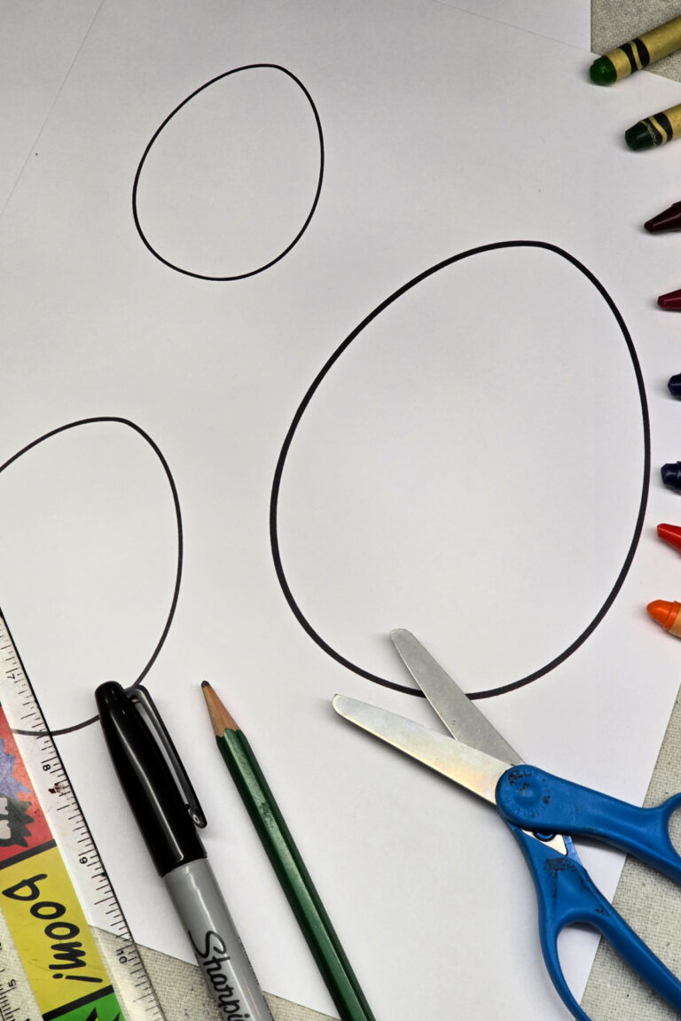 Drawing 3D Eggs Art Project for Kids • Kids Activities Blog