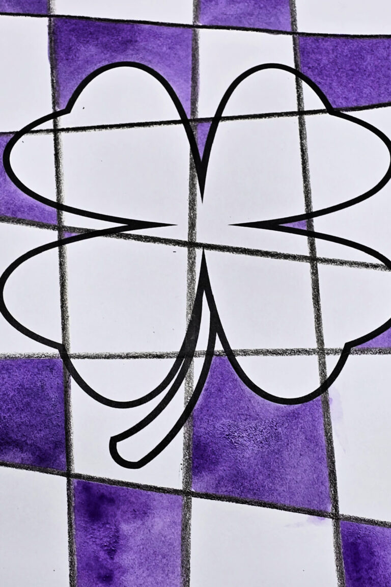 Shamrocks and Complementary Colors Art Project for Kids • Kids ...