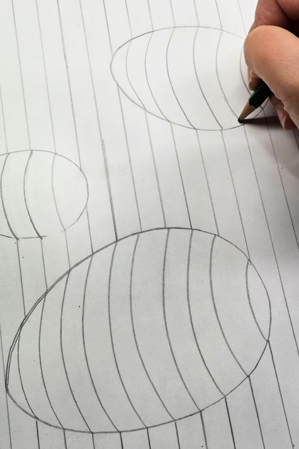 Drawing 3D Eggs Art Project for Kids • Kids Activities Blog