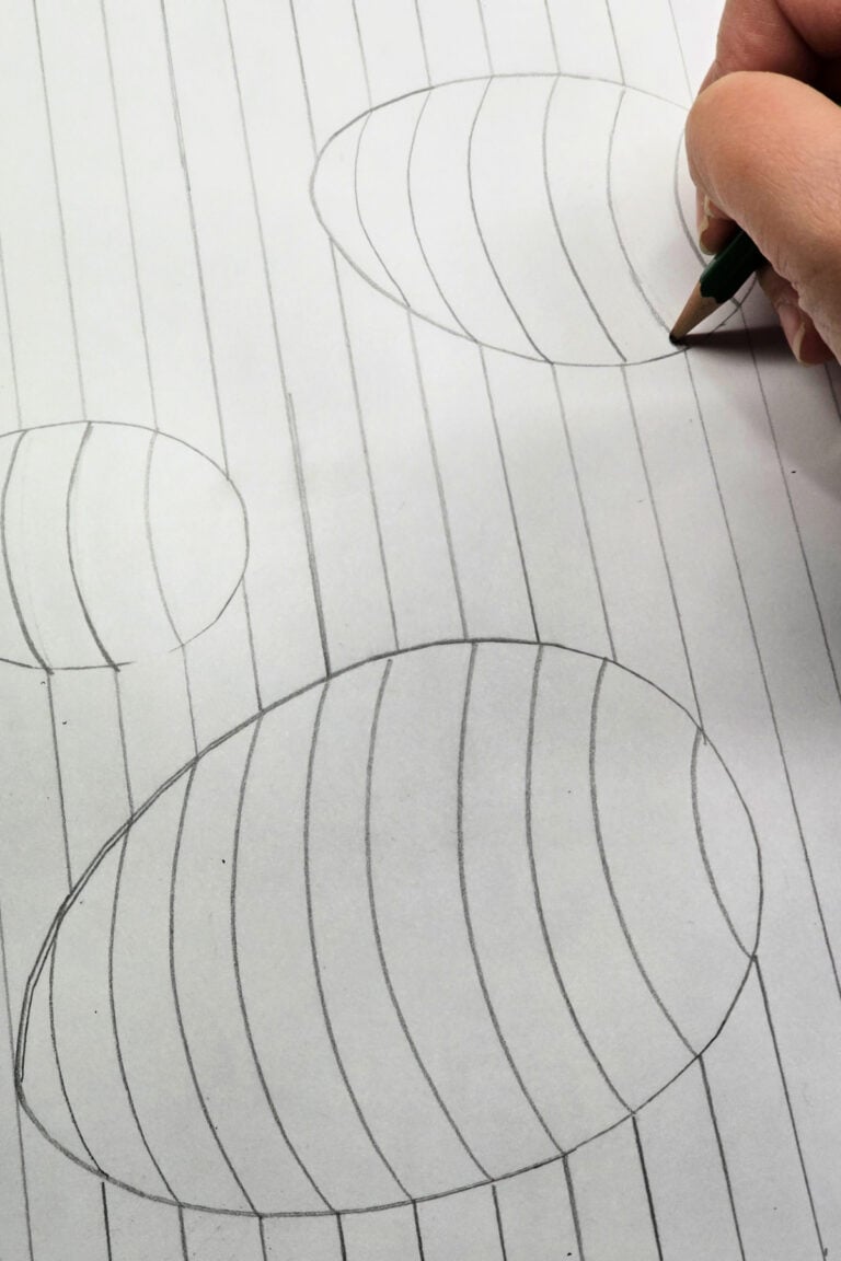 Drawing 3D Eggs Art Project for Kids • Kids Activities Blog