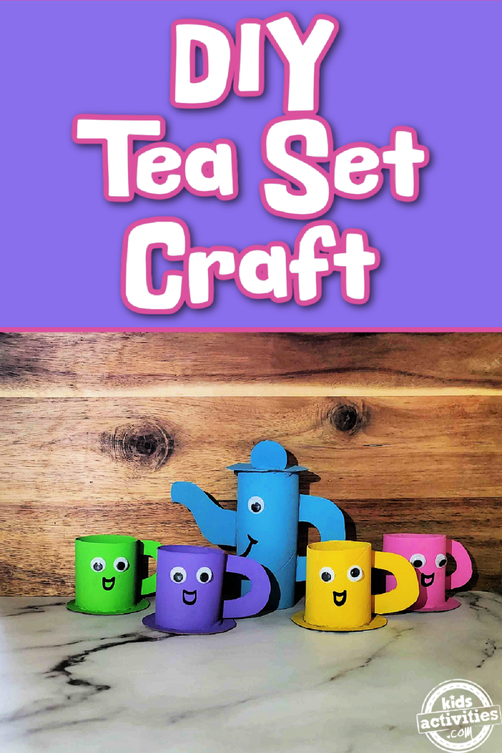 Toilet Paper Roll Tea Cup Craft | Kids Activities Blog
