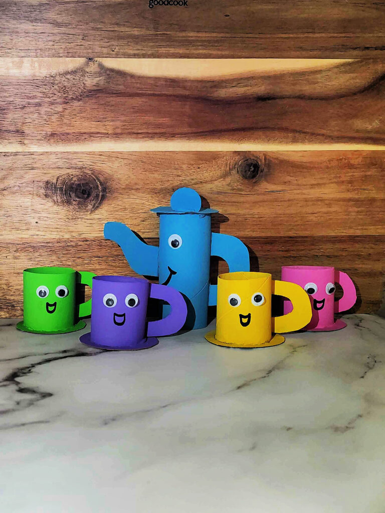 Toilet Paper Roll Tea Cup Craft – ParentingBest.com